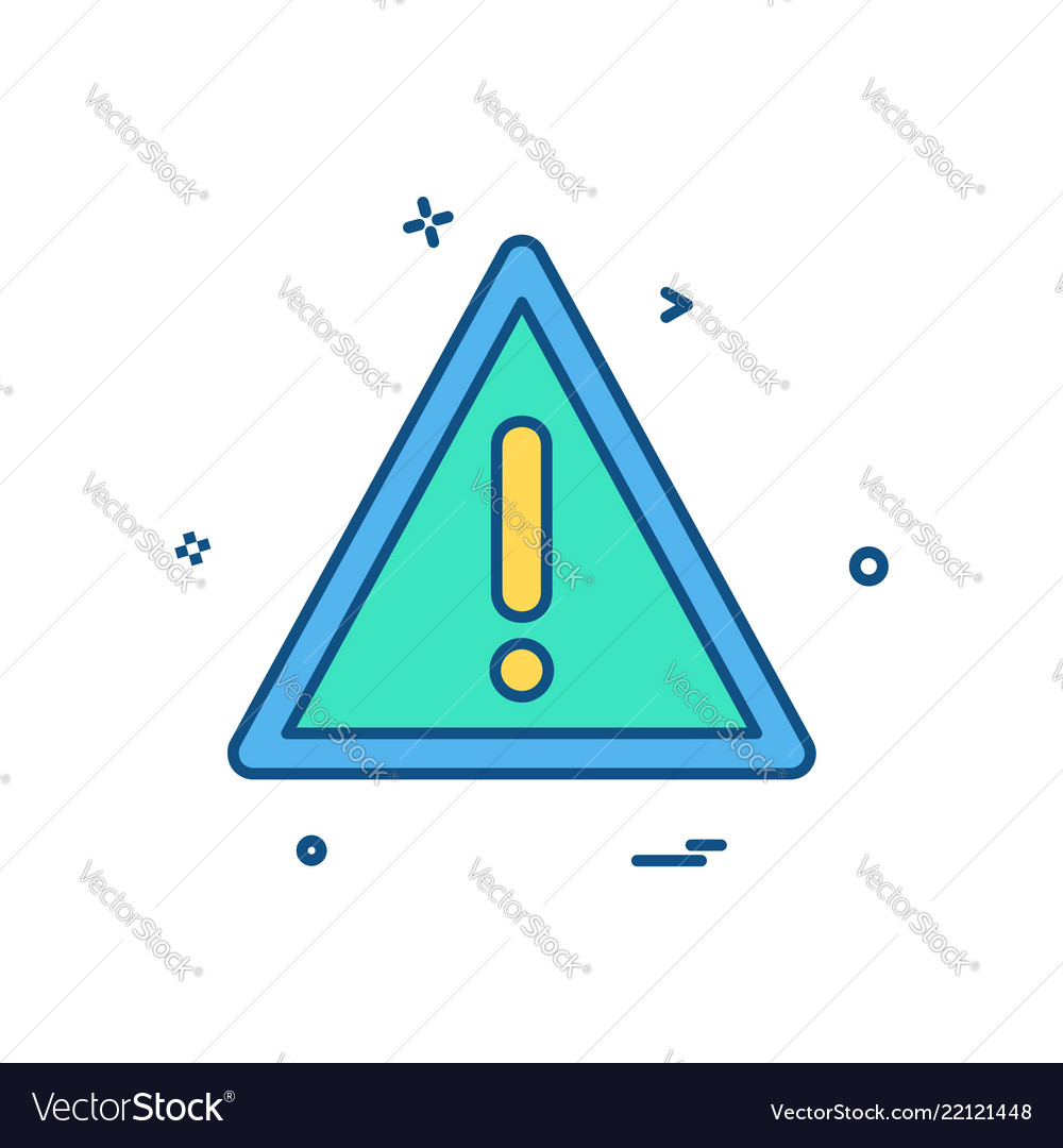 Error icon design Royalty Free Vector Image - VectorStock