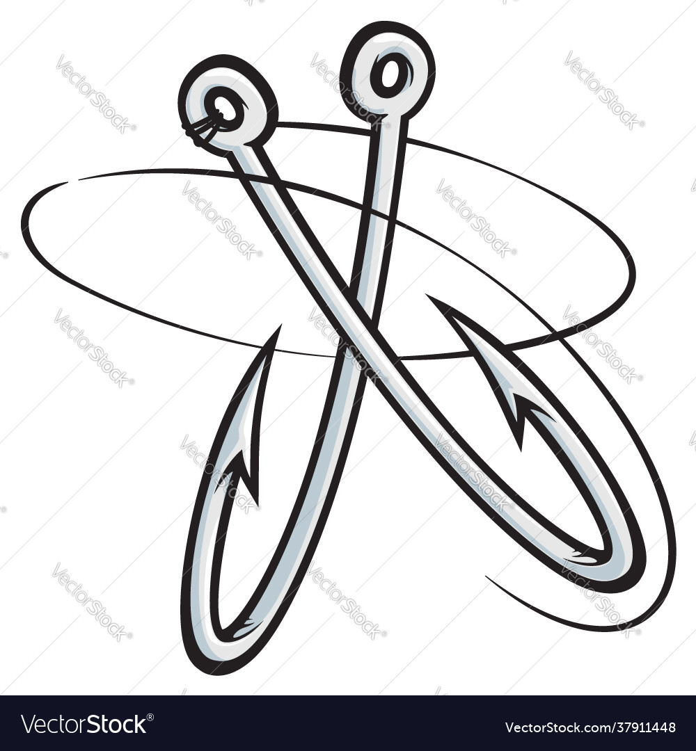 Hooks Royalty Free Vector Image - VectorStock
