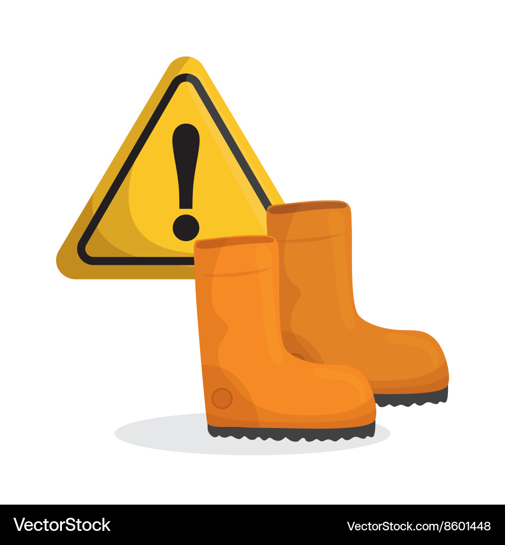 Industrial security design road sign and alert Vector Image