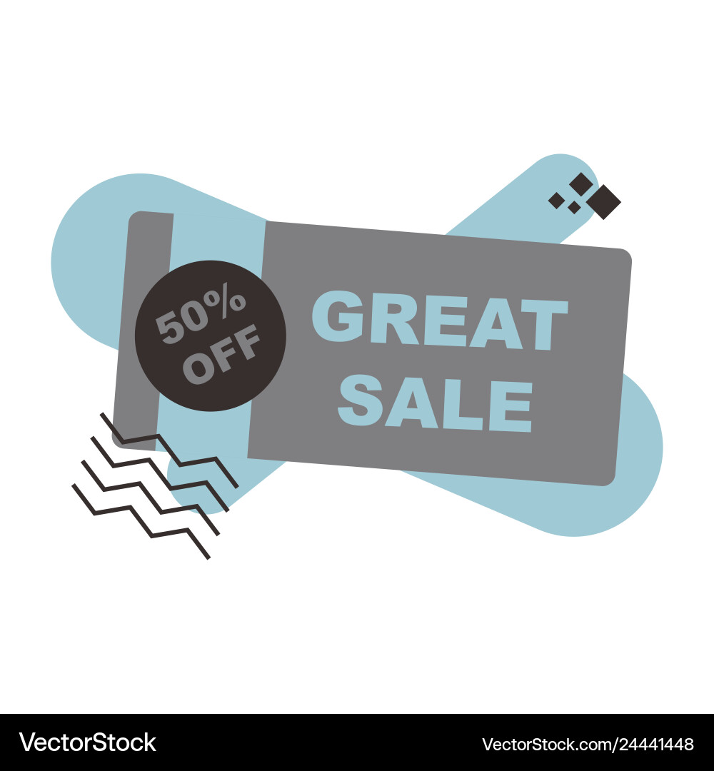 Super sale - creative banner abstract concept Vector Image