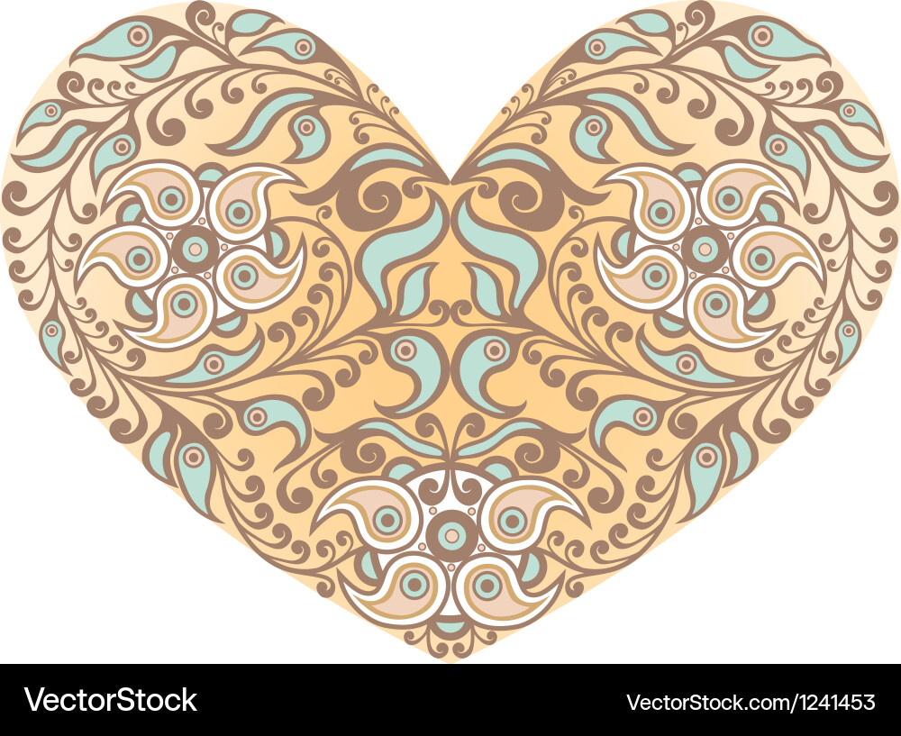 Heart Royalty Free Vector Image Vectorstock