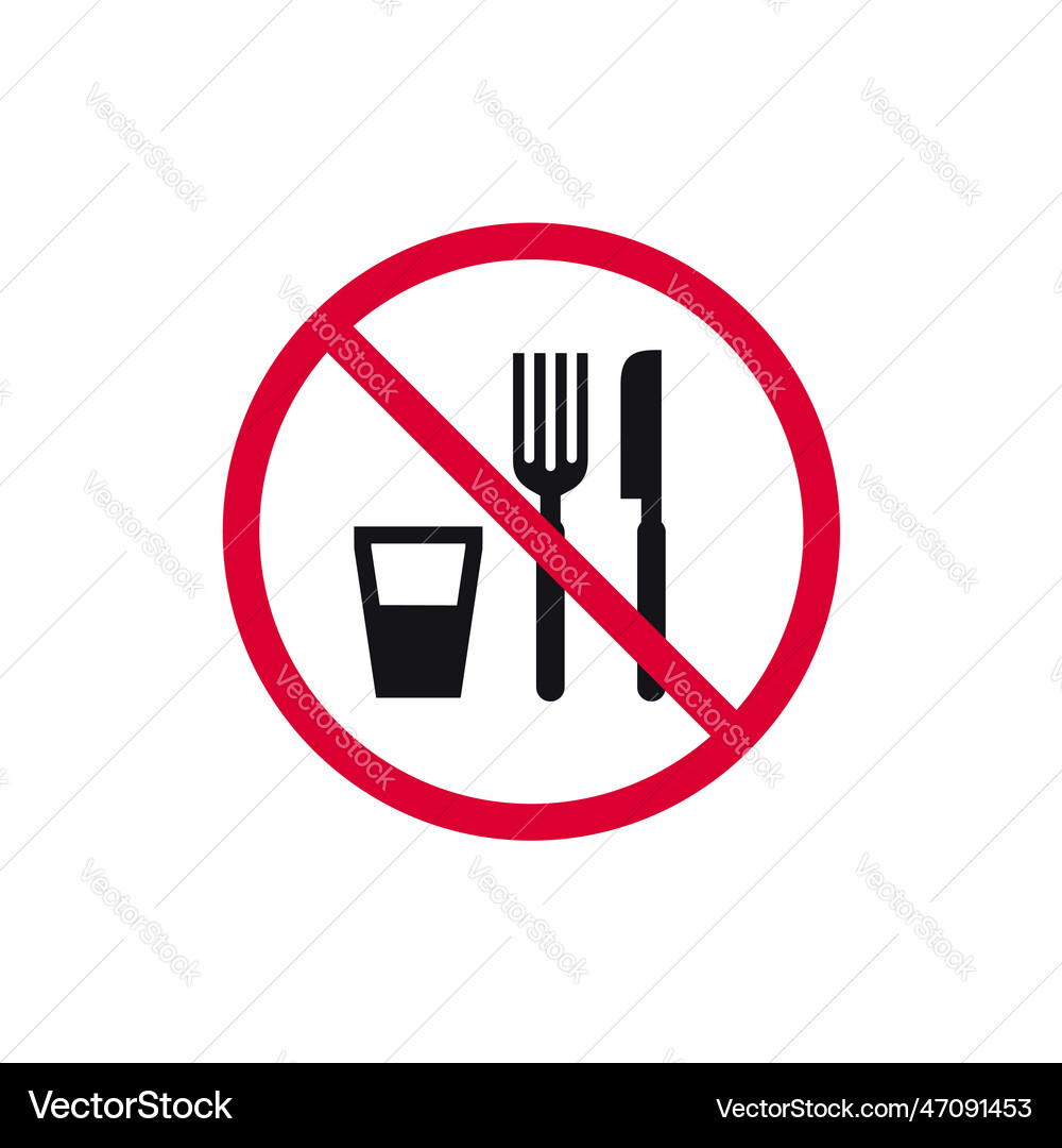 No beer prohibited sign forbidden modern sticker Vector Image