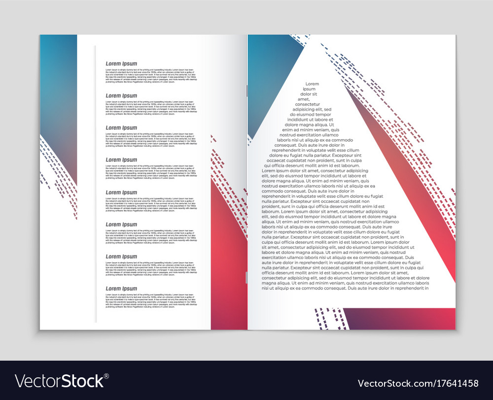 Abstract layout background set for art Royalty Free Vector