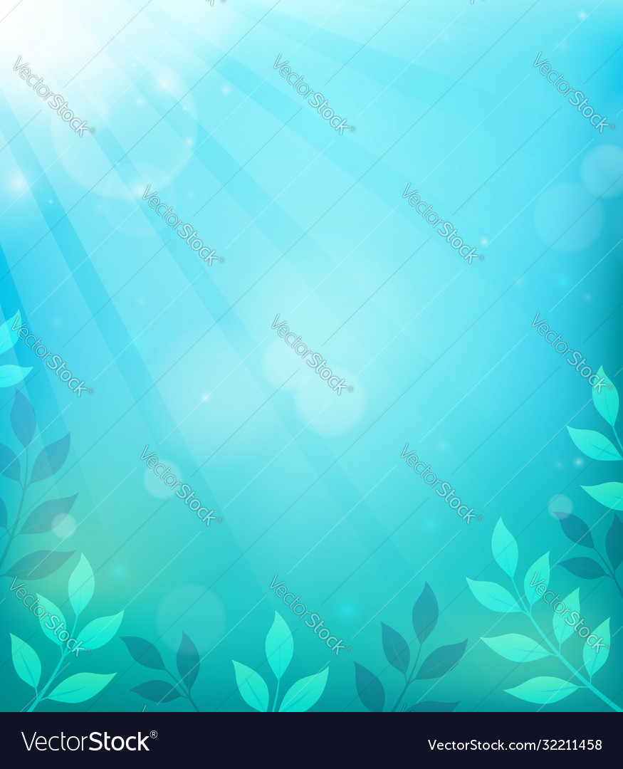 Yellow Green Spring Gradient Background Royalty Free Vector