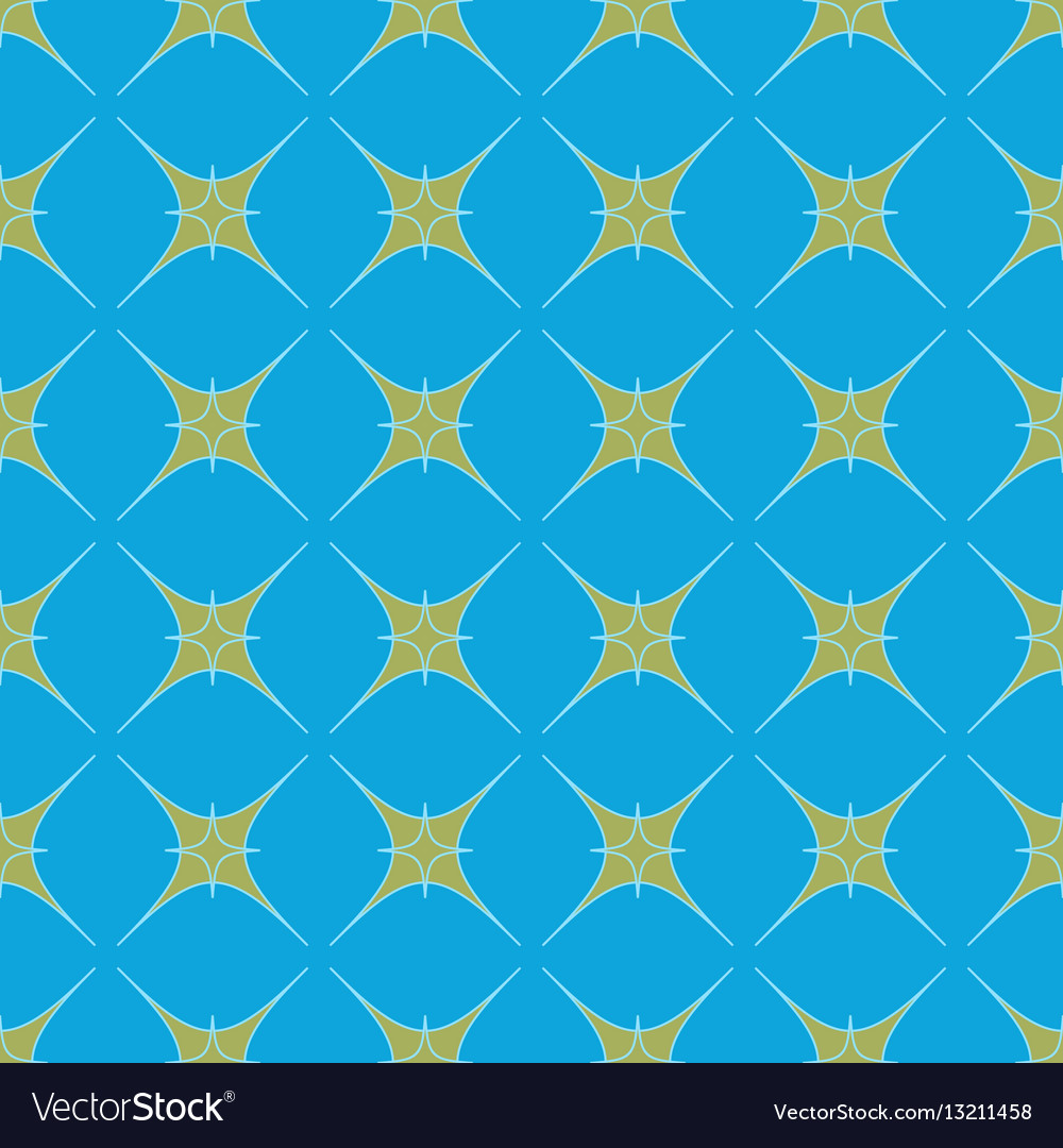 Star geometric seamless pattern 1901 Royalty Free Vector