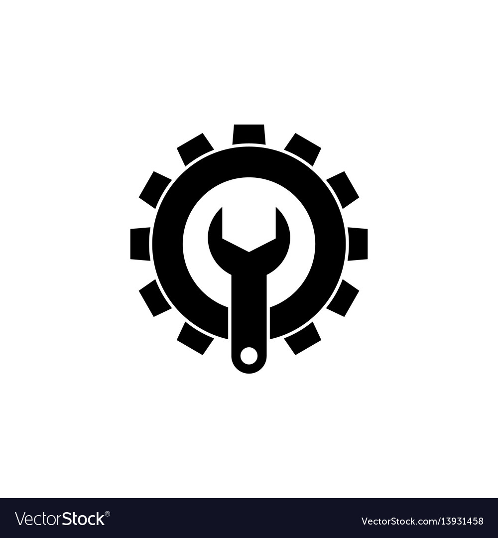 Technical support solid icon Royalty Free Vector Image