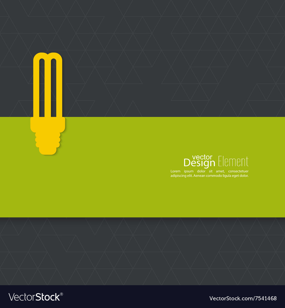 Energy saving fluorescent light bulb Royalty Free Vector Energy saving fluorescent light bulb Royalty Free Vector