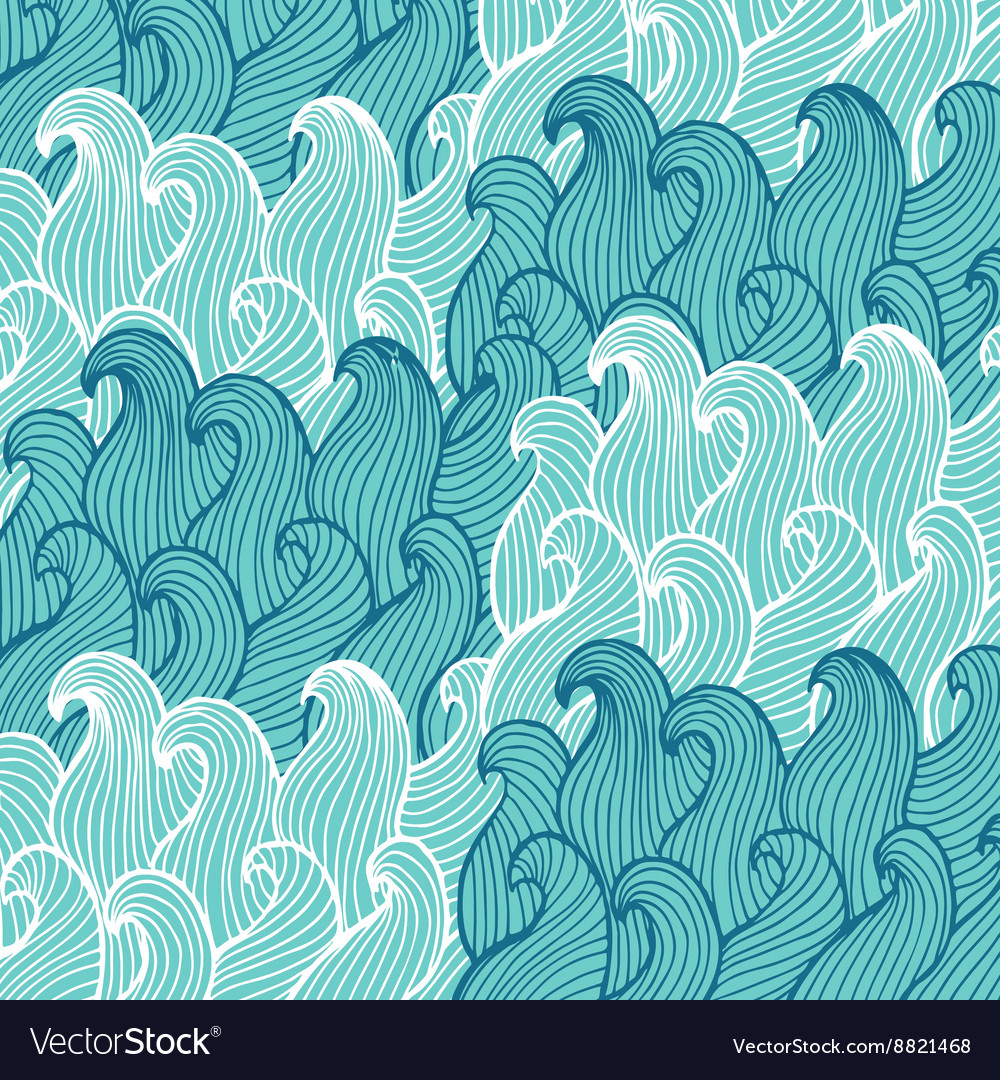 Waves Royalty Free Vector Image - VectorStock