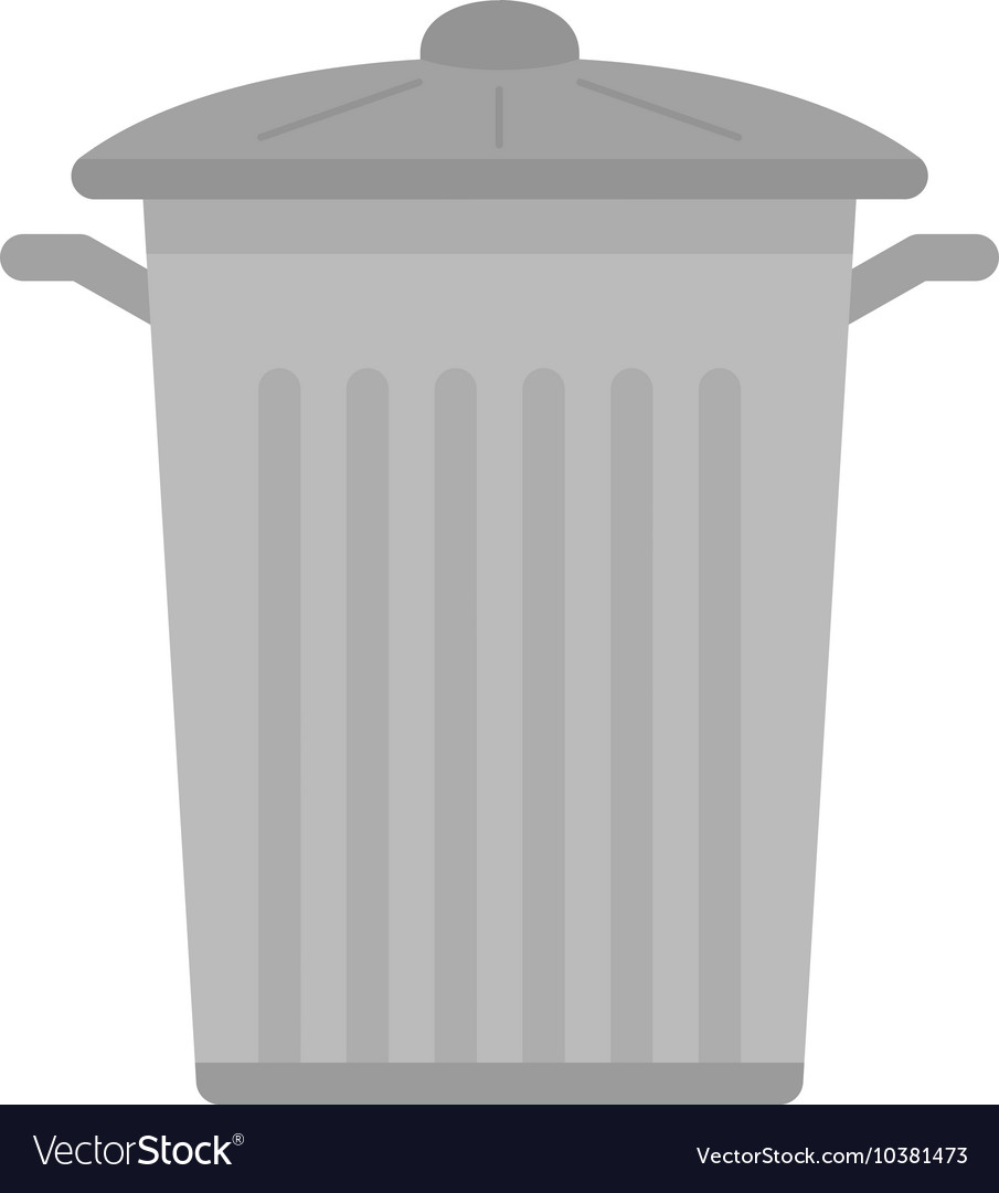 Garbage bin Royalty Free Vector Image - VectorStock
