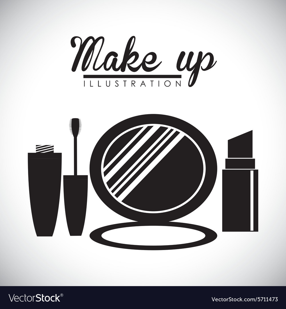 Make up design Royalty Free Vector Image - VectorStock