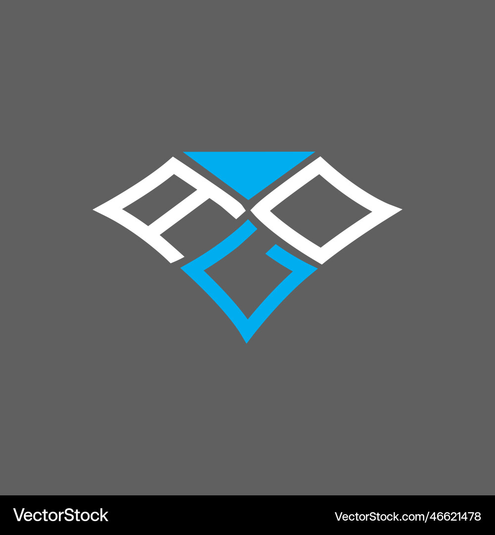 Ald letter logo creative design with graphic Vector Image