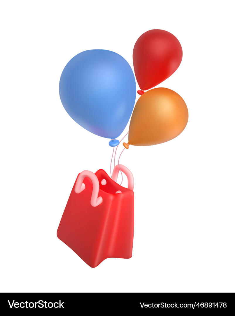 Online shop realistic icon Royalty Free Vector Image