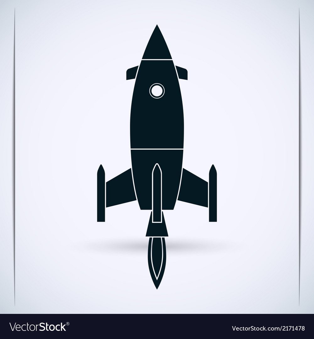 Rocket launch Royalty Free Vector Image - VectorStock