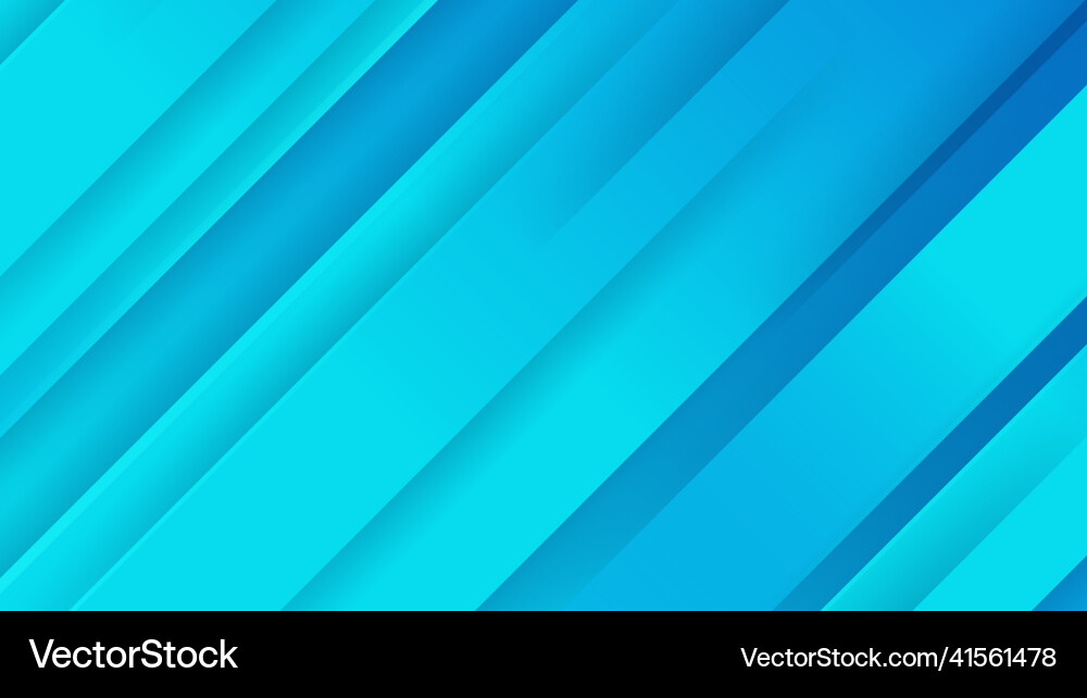 Shadow blue colorful abstract memphis geometric Vector Image