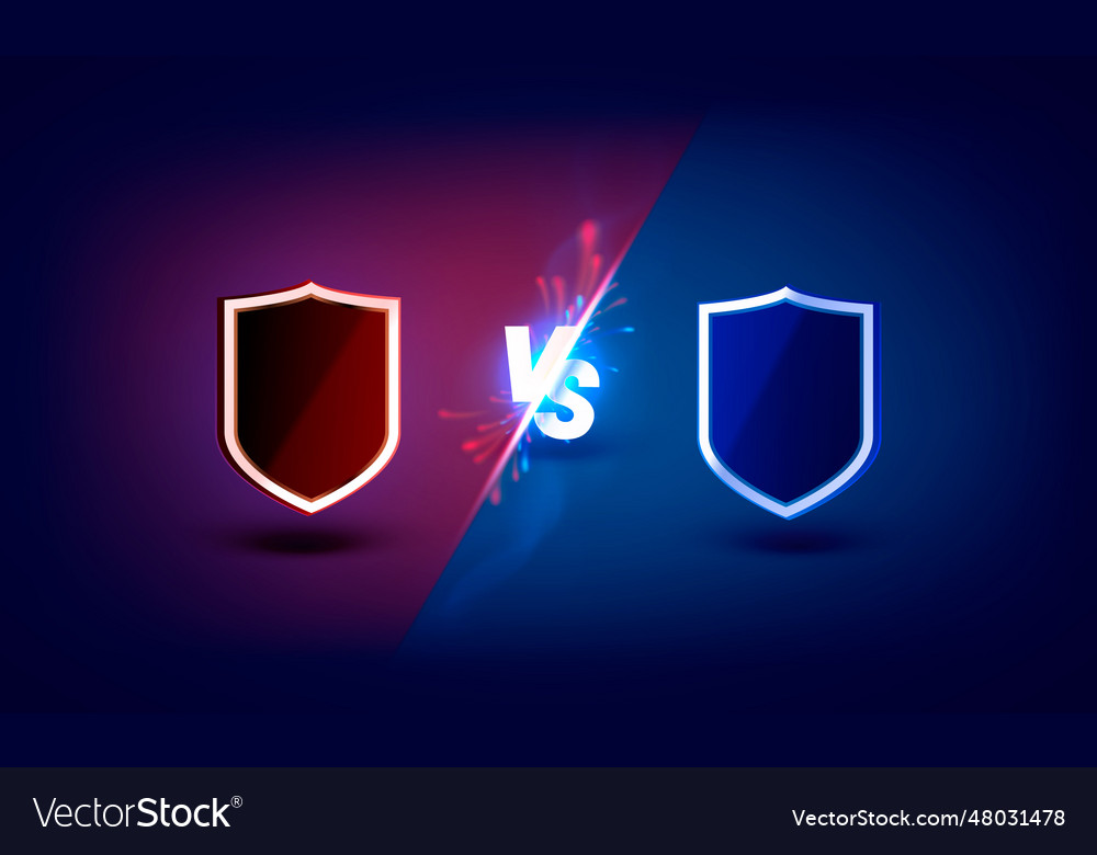 Versus Game Cover Banner Sport Vs Team Concept Vector Image versus-game-cover-banner-sport-vs-team-concept-vector-image