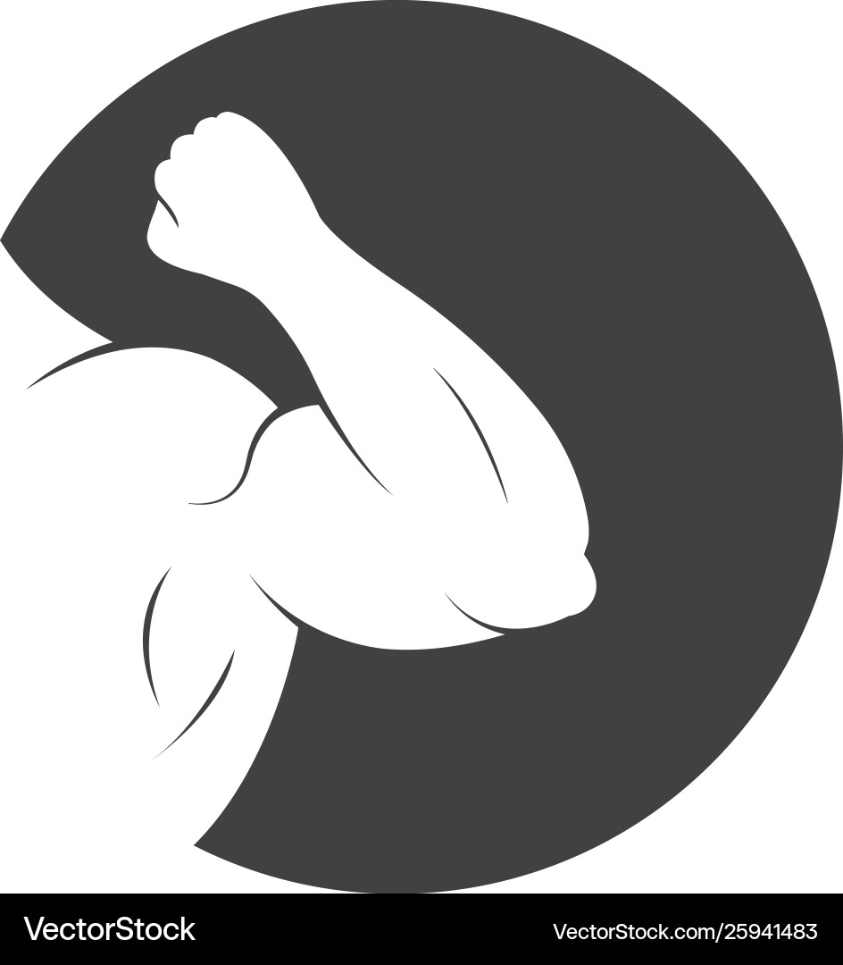 Gymfitness template for bodybuilder Royalty Free Vector