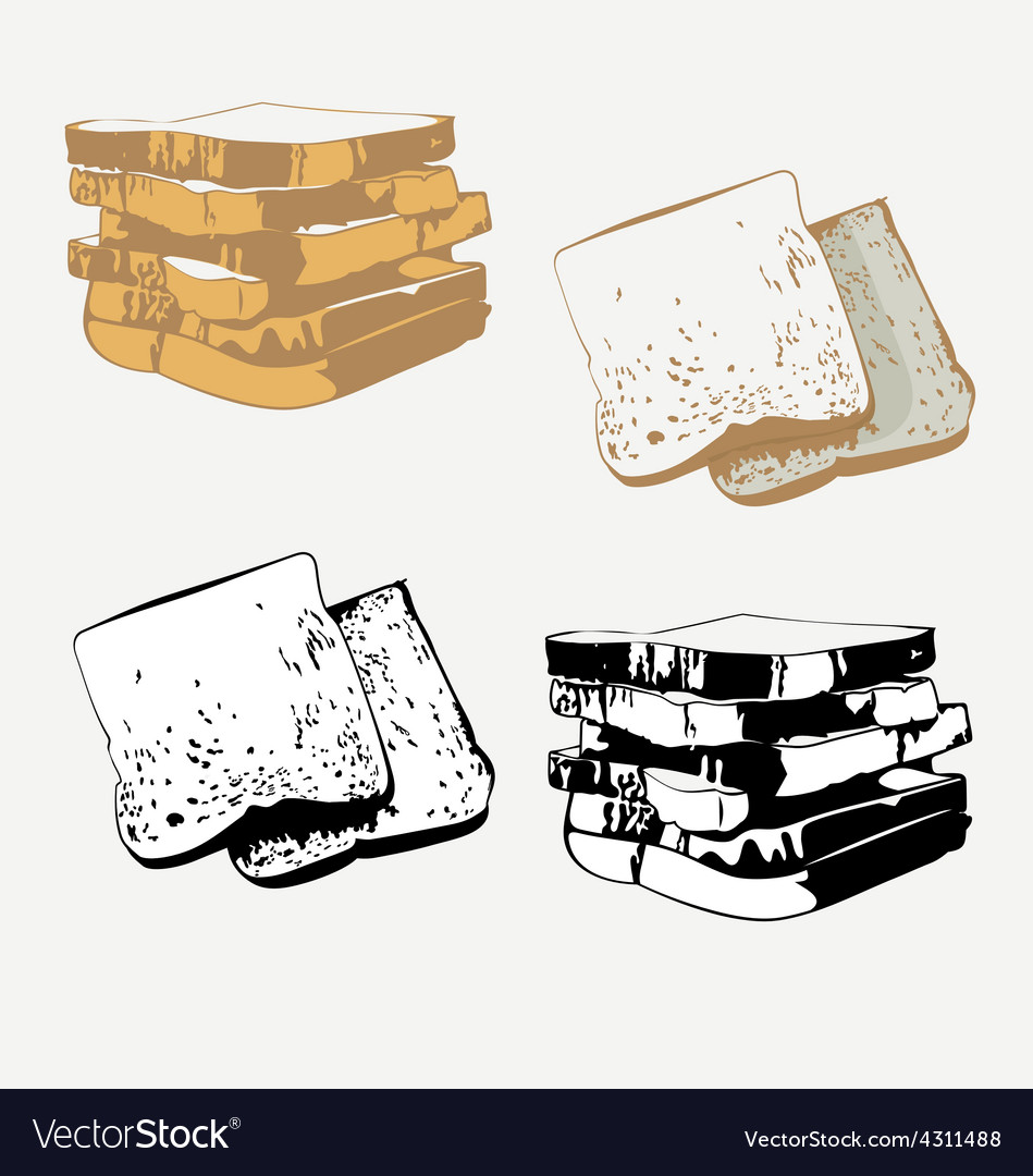 Bread Royalty Free Vector Image - VectorStock