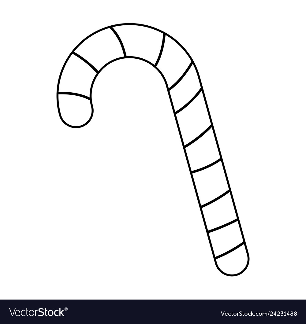 Candy cane symbol icon design Royalty Free Vector Image Candy cane symbol icon design Royalty Free Vector Image