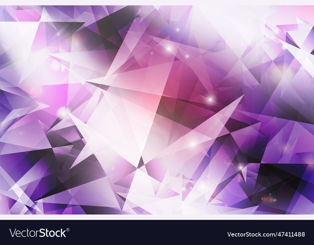 Gradient triangles background abstract Royalty Free Vector
