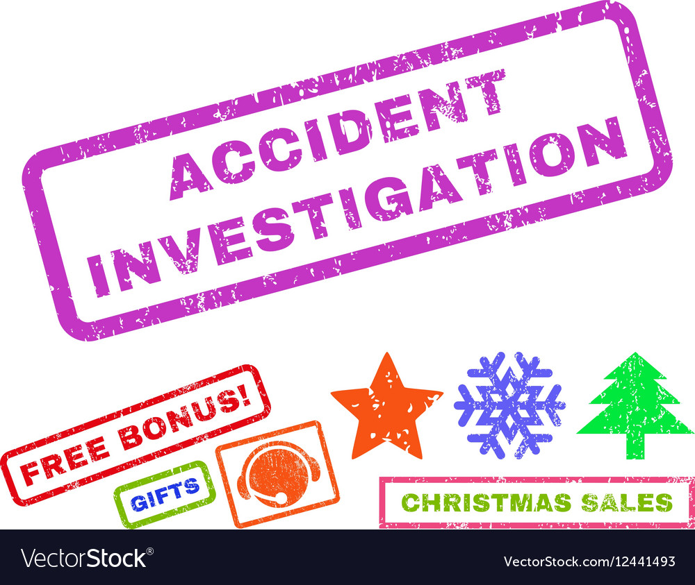 Accident Investigation Rubber Stamp Royalty Free Vector Accident Investigation Rubber Stamp Royalty Free Vector