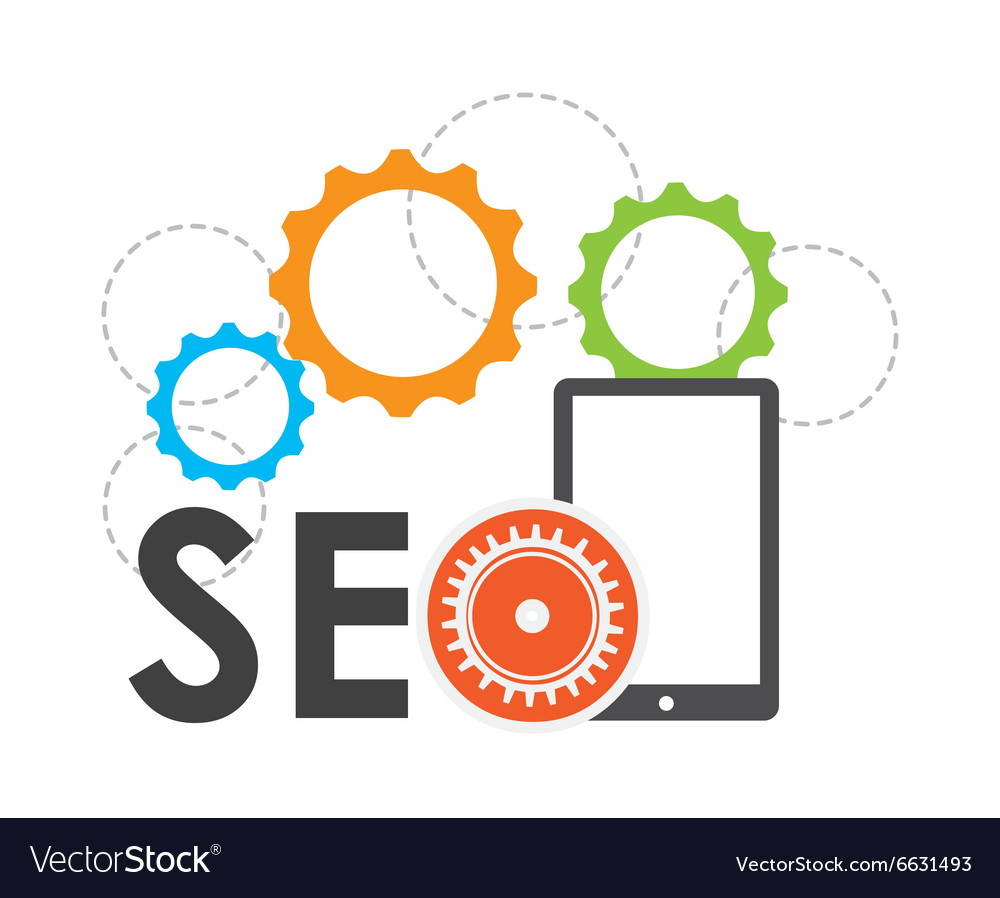 Searching engine optimization Royalty Free Vector Image