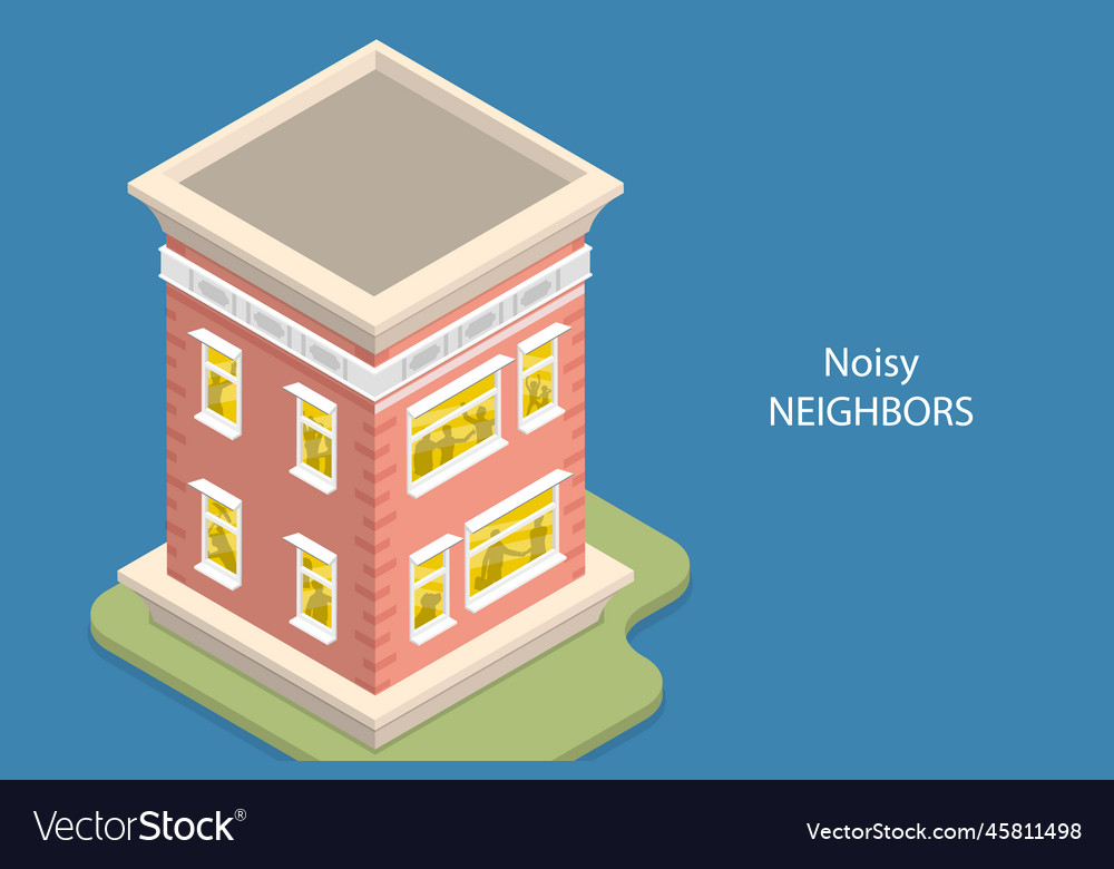 3d isometric flat conceptual Royalty Free Vector Image