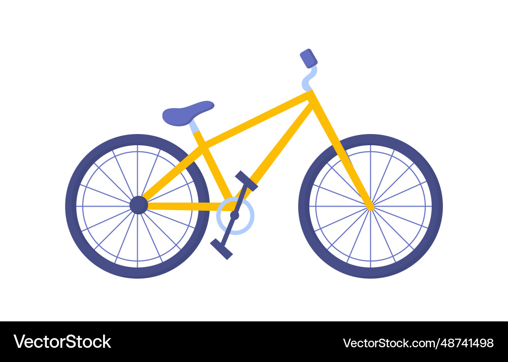 Modern bicycle concept Royalty Free Vector Image