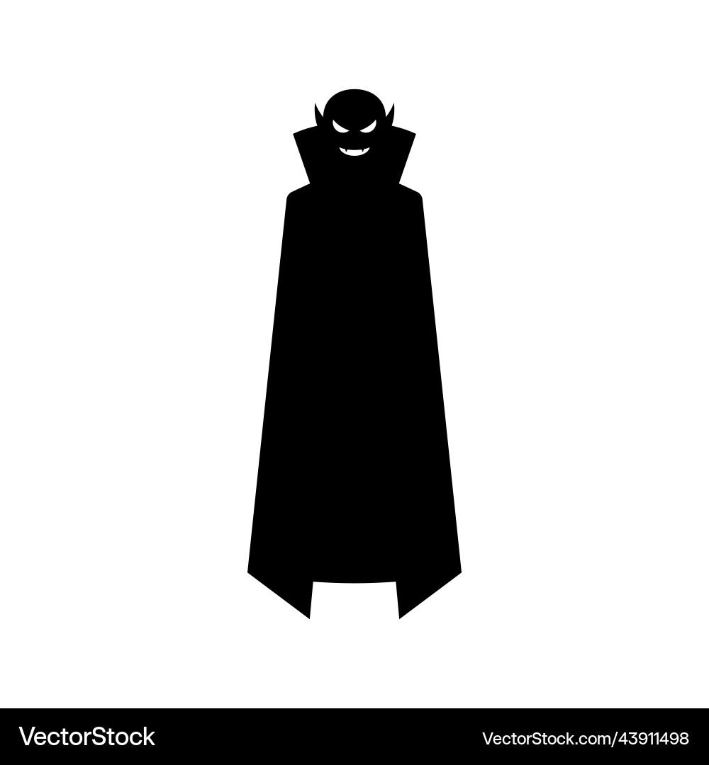 Vampire Cape Silhouette