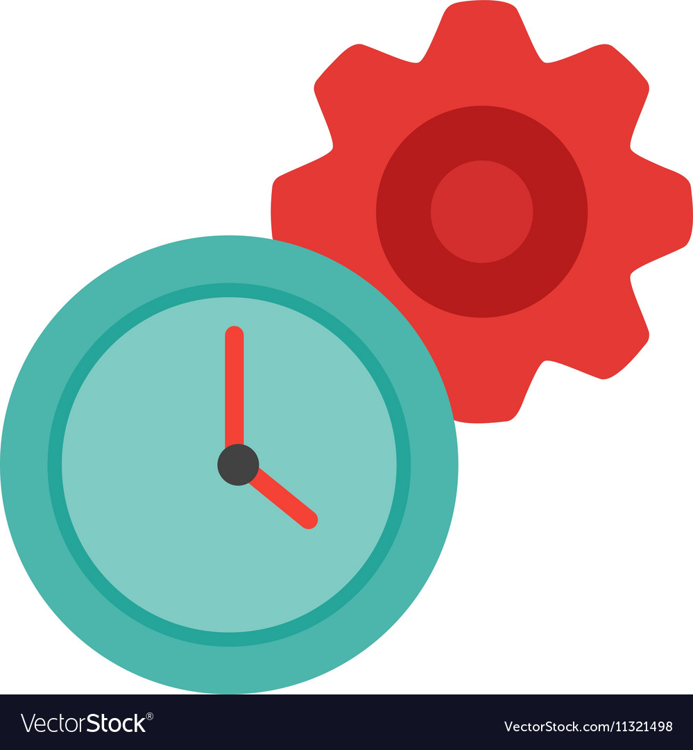 Time settings Royalty Free Vector Image - VectorStock