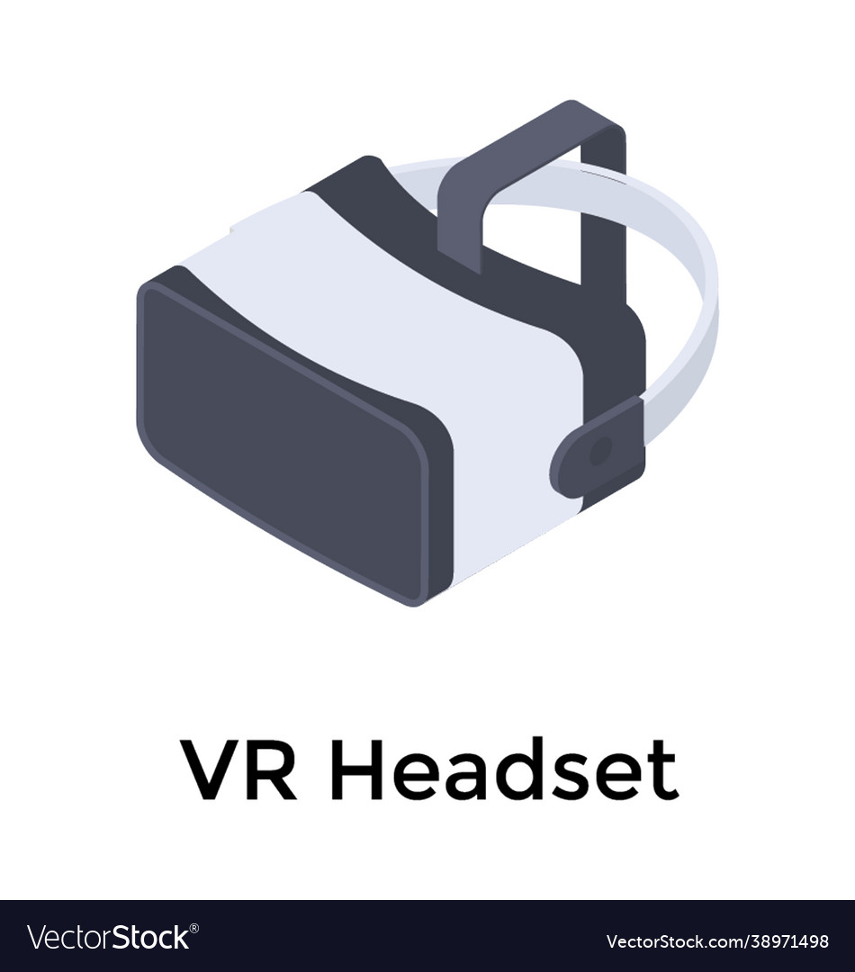 Vr headset Royalty Free Vector Image - VectorStock