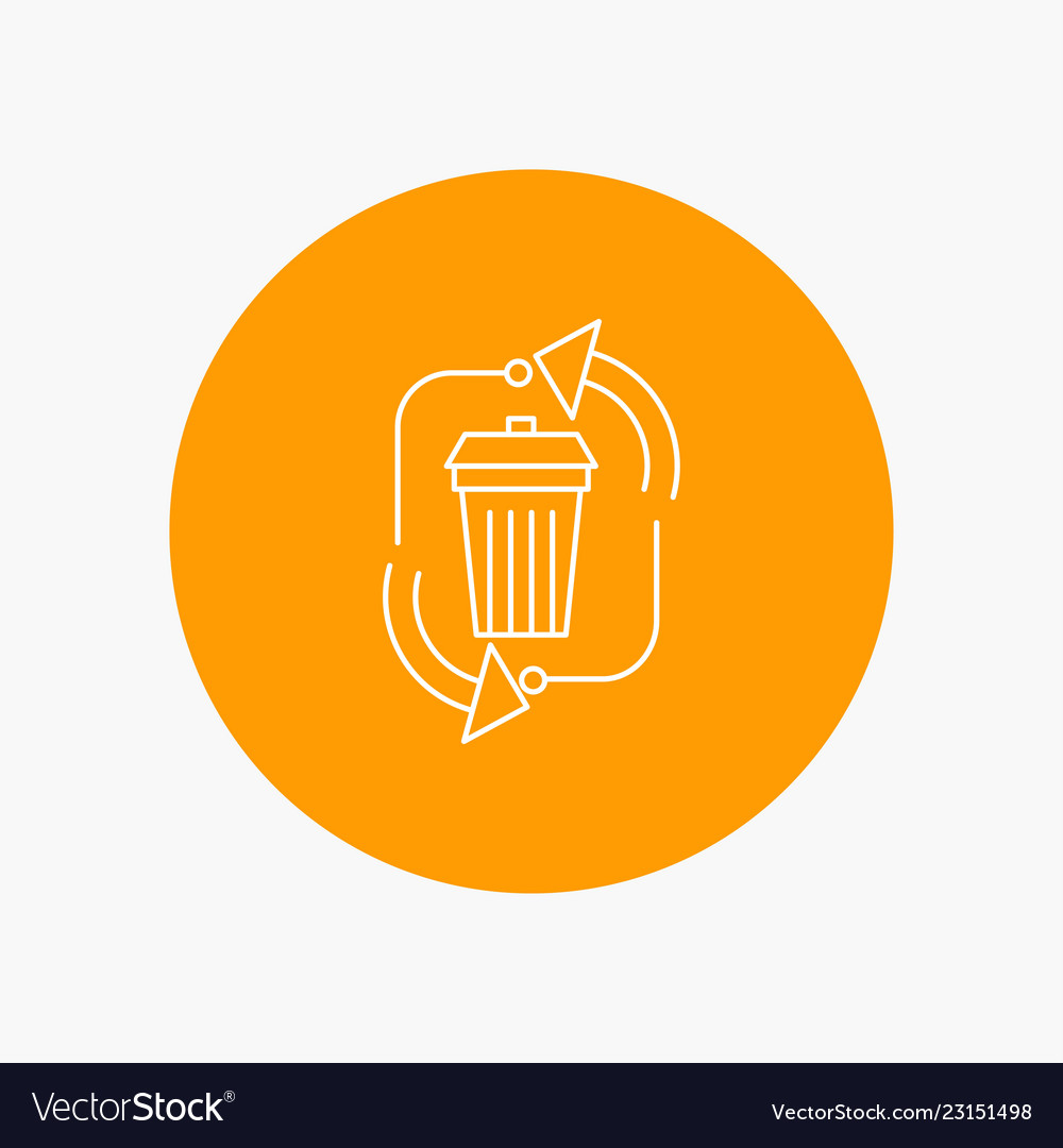 Waste disposal garbage management recycle white Vector Image Waste disposal garbage management recycle white Vector Image