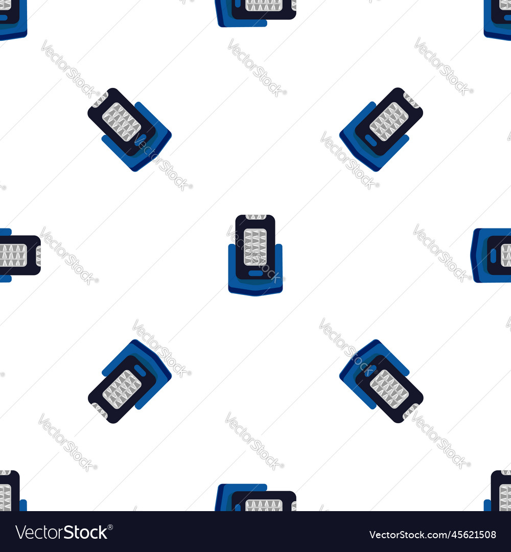 Led flashlight pattern seamless Royalty Free Vector Image