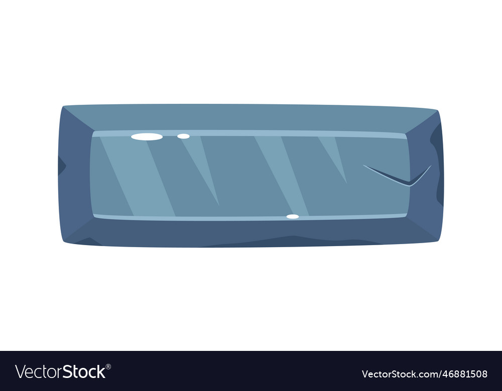 Rectangle web game button Royalty Free Vector Image