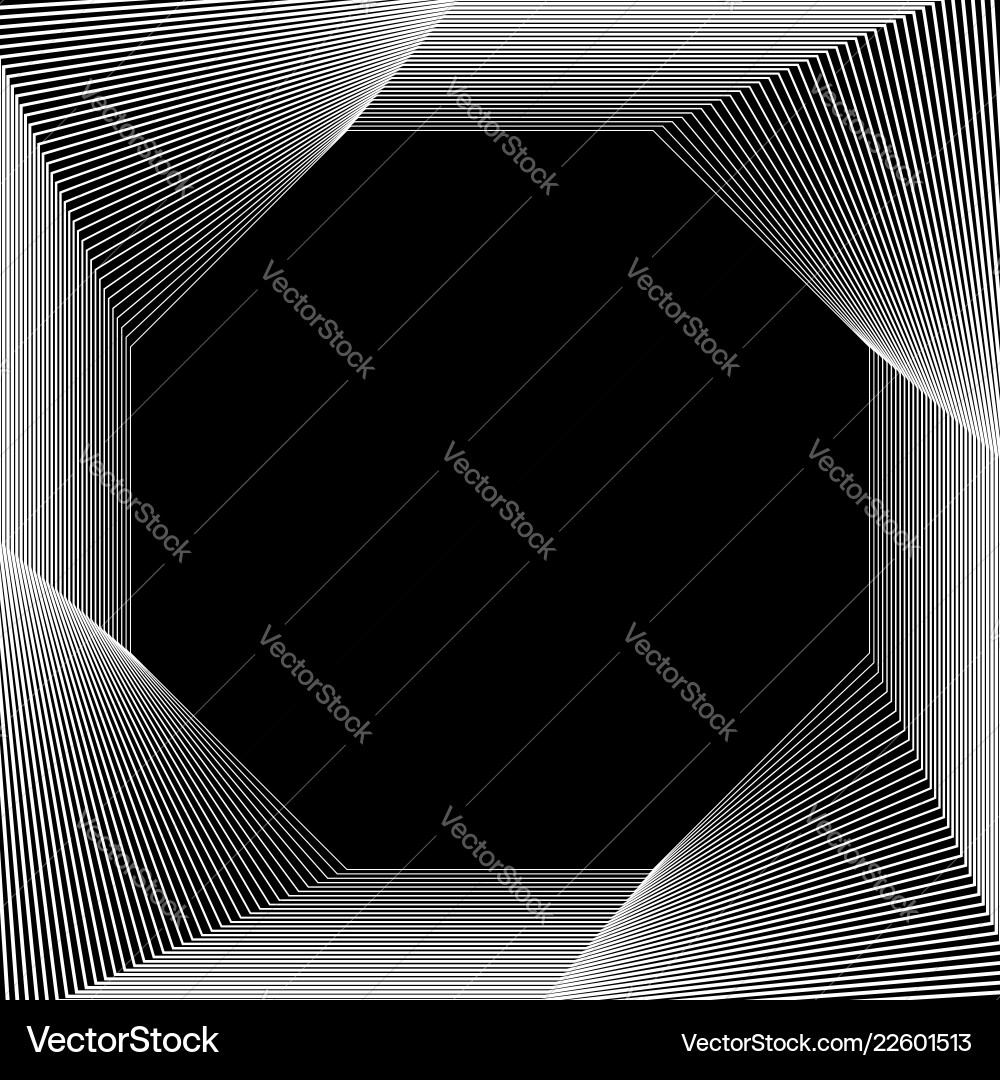 Abstract backdrop with blended octagon shapes art Vector Image