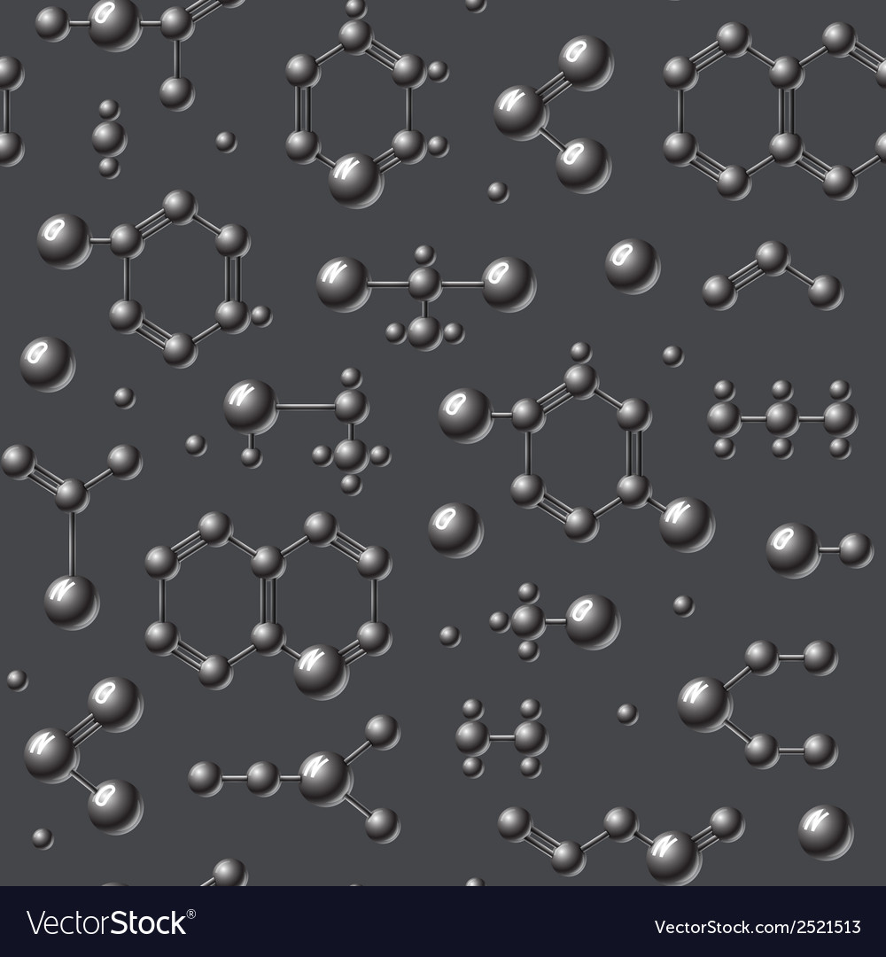 Atomic pattern Royalty Free Vector Image - VectorStock