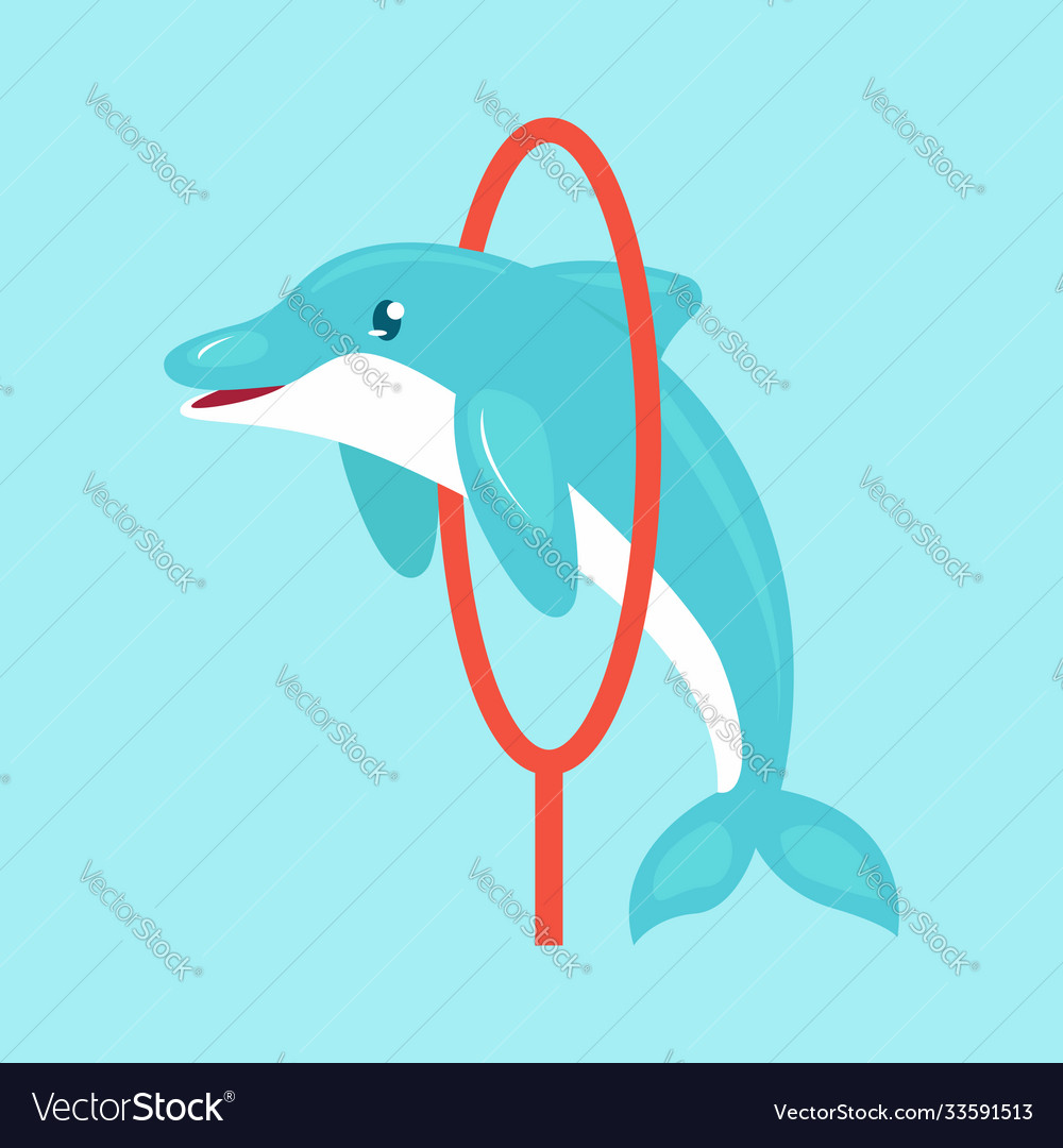 Dolphin Royalty Free Vector Image - VectorStock