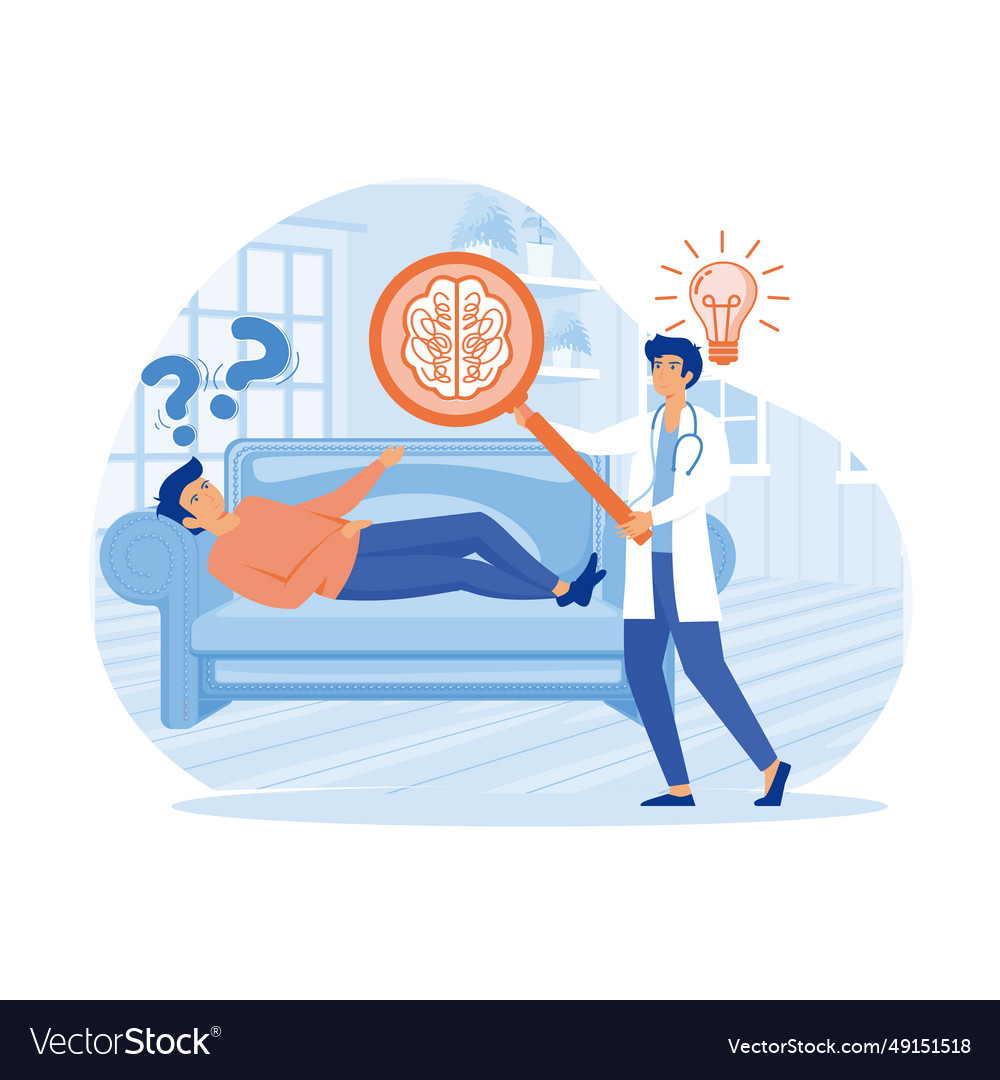 Psychotherapy unraveling complex situations Vector Image Psychotherapy unraveling complex situations Vector Image