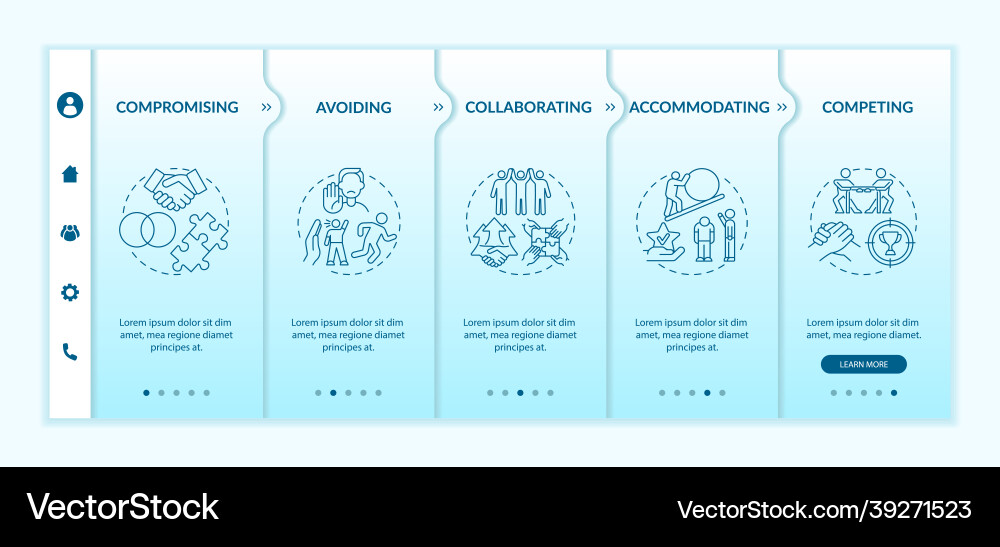 Conflict resolution strategies onboarding template