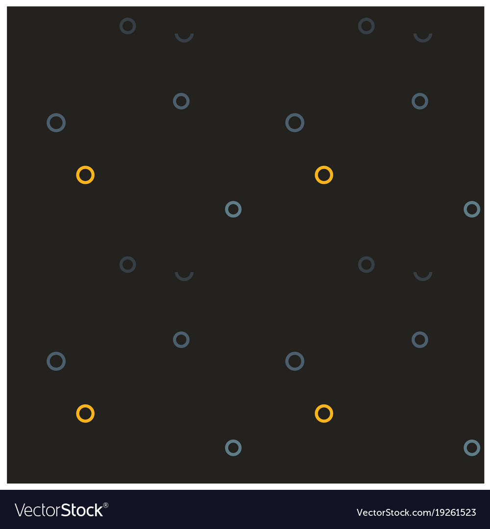 Empty circles seamless pattern Royalty Free Vector Image