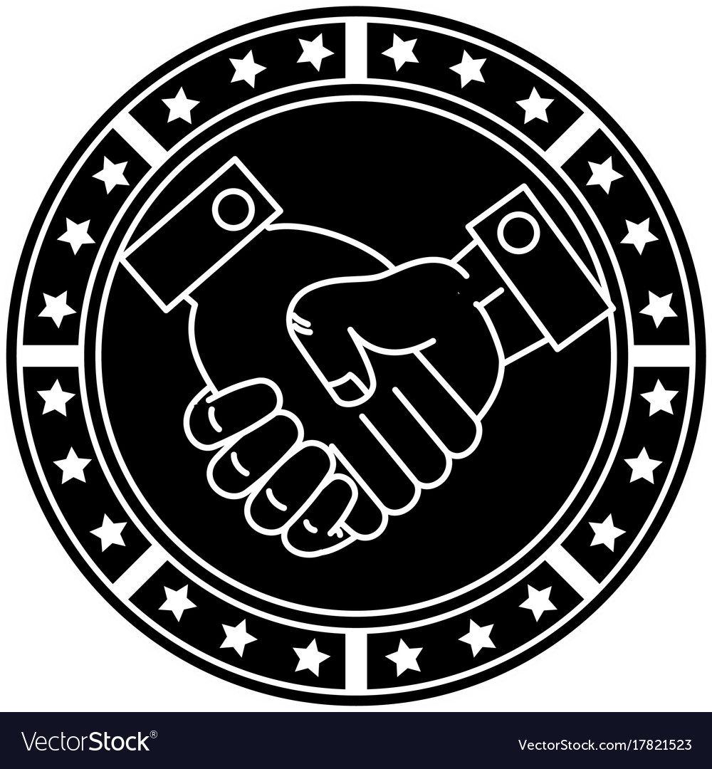 Handshake done deal icon Royalty Free Vector Image Handshake done deal icon Royalty Free Vector Image