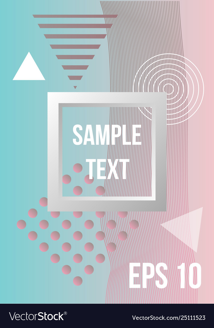 Minimum geometric coverage Royalty Free Vector Image