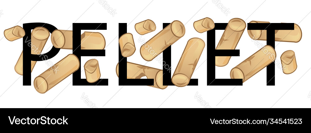 Word pellet cartoon Royalty Free Vector Image - VectorStock