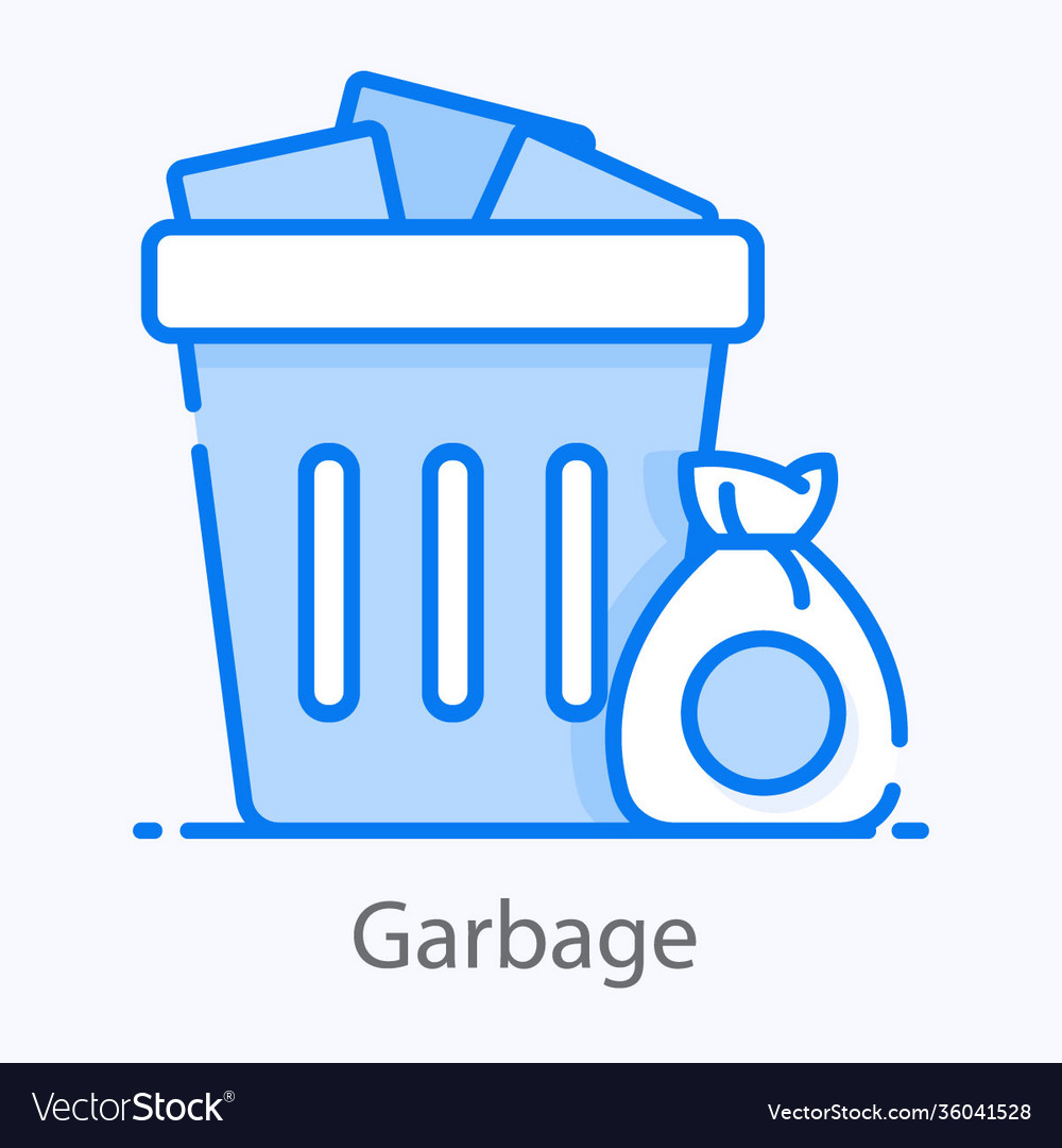 Garbage Royalty Free Vector Image - VectorStock