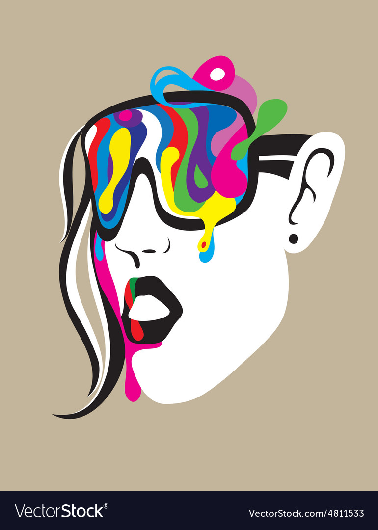 Abstract vision Royalty Free Vector Image - VectorStock