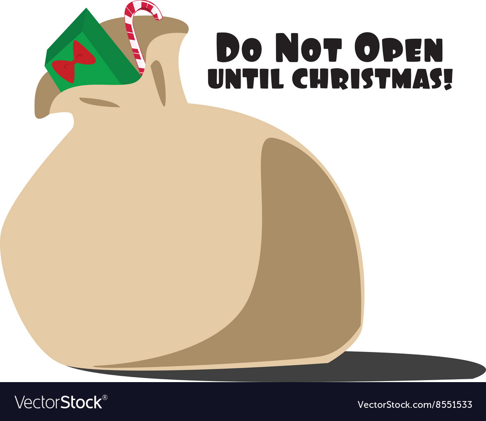 Do not open Royalty Free Vector Image - VectorStock