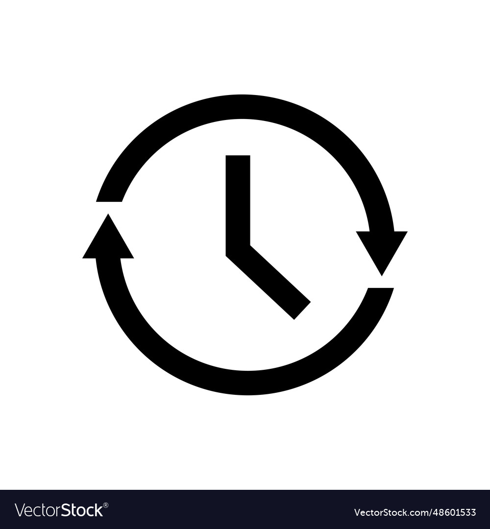 Time icon Royalty Free Vector Image - VectorStock