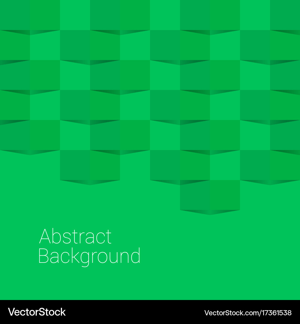 Abstract background in green color Royalty Free Vector Image