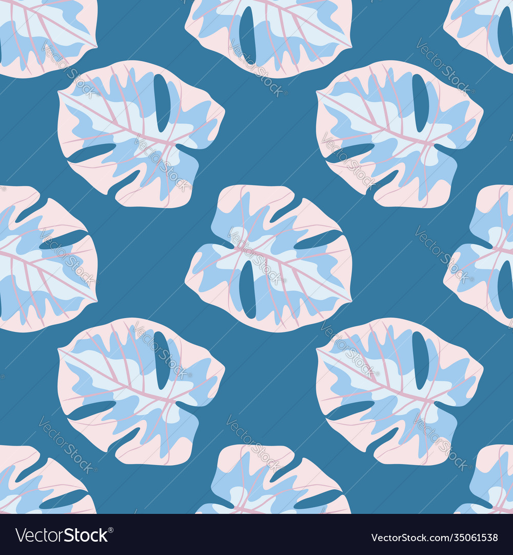 Tender botanical seamless pattern with pink Vector Image