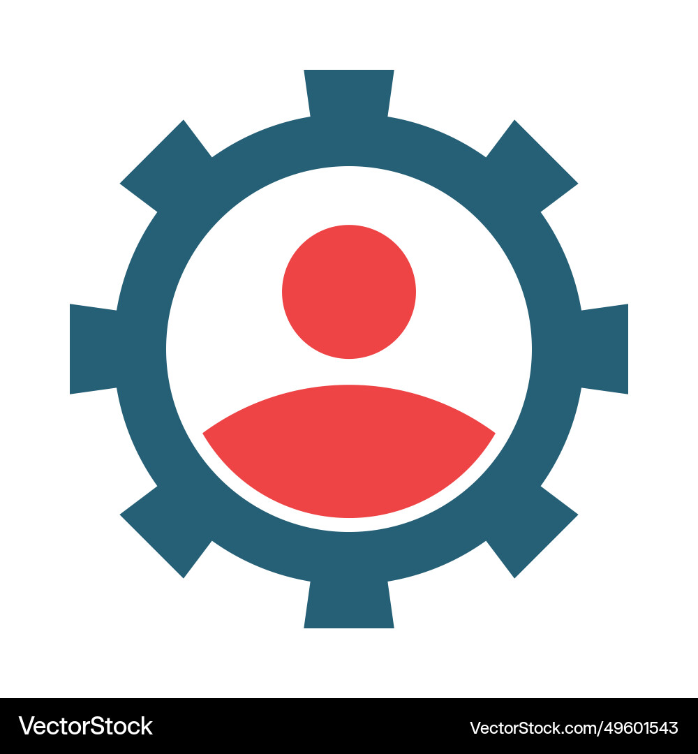 Competence glyph two color icons for personal Vector Image