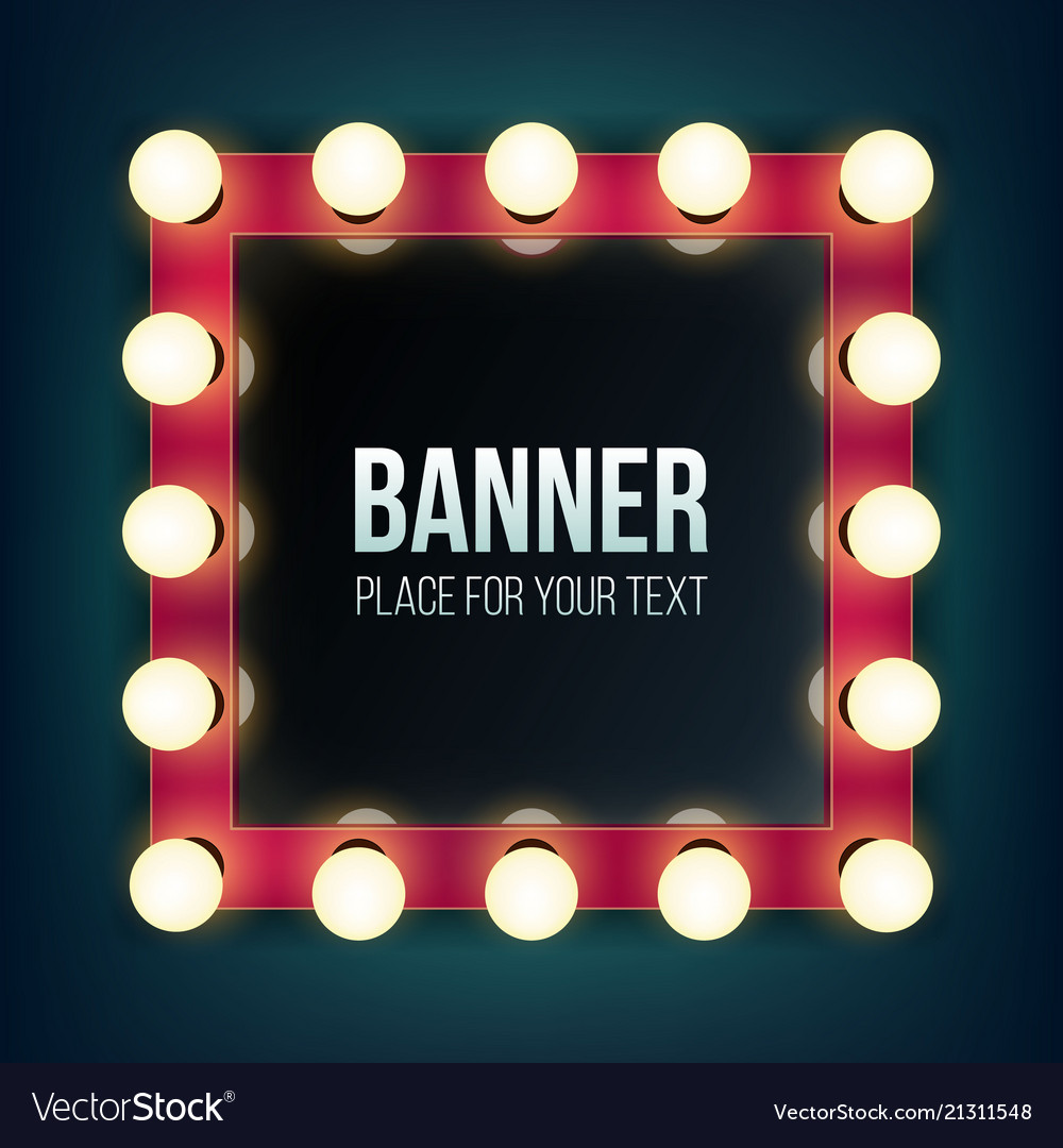 Creative makeup frame Royalty Free Vector Image